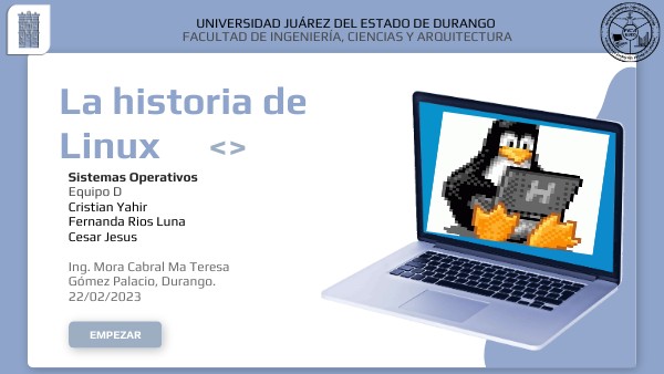 Historia de Linux | Genially