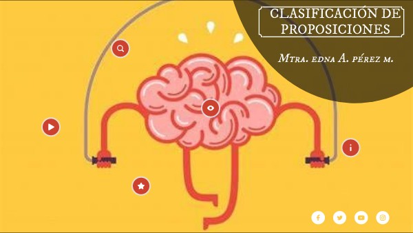 CLASIFICACIÓN DE PROPOSICIONES