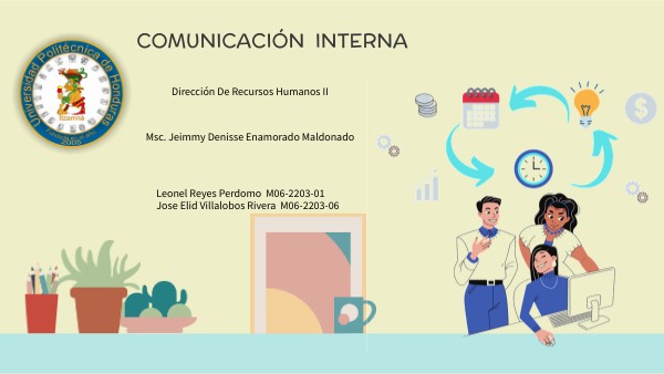 COMUNICACIÓN INTERNA | Genially
