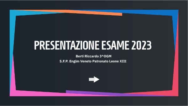 Presentazione Esame 2023 Berti Riccardo