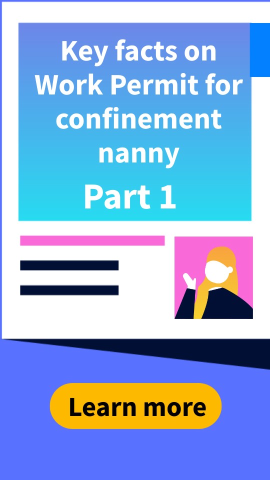 Key facts on Work Permit for confinement nanny | Genially