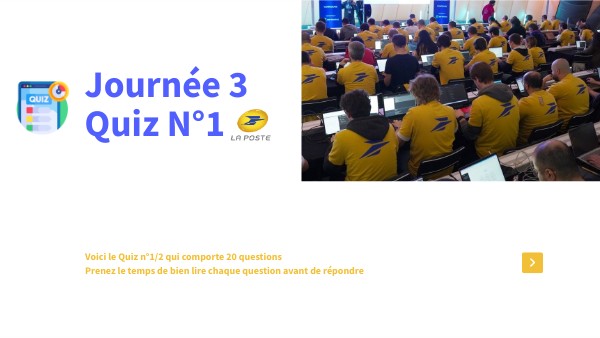 J3 Quiz 1 - Formation Initiale