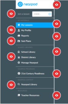 Nearpod Menu | Genially