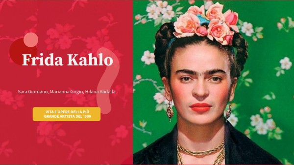 Presentazione di arte su Frida Kahlo | Genially