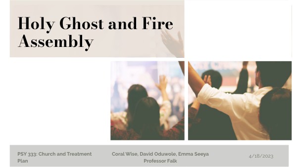 Church and Treatment Plan | Genially