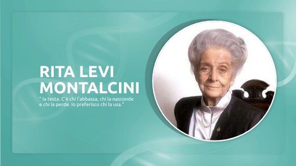 PRESENTAZIONE RITA LEVI MONTALCINI