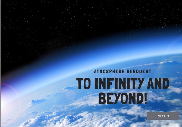 Atmosphere WebQuest | Genially