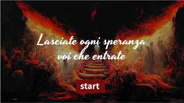 escape room Dante, canto VI | Genially