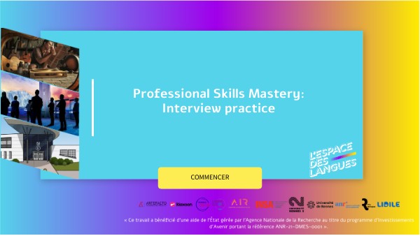 Professional Skills Mastery: Interview practice