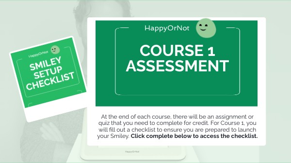 Course 1 Assessment Intro Page