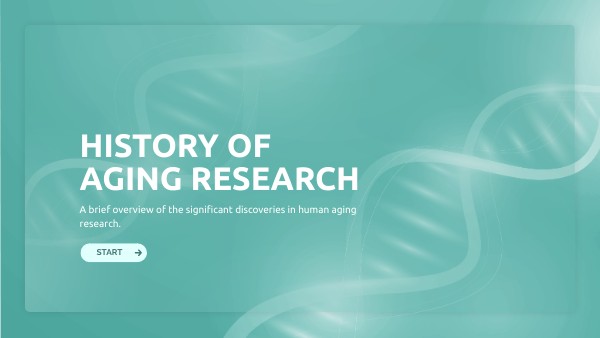 Aging Research History