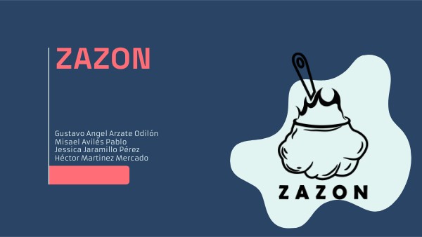 PRESENTACIÓN ZAZON | Genially