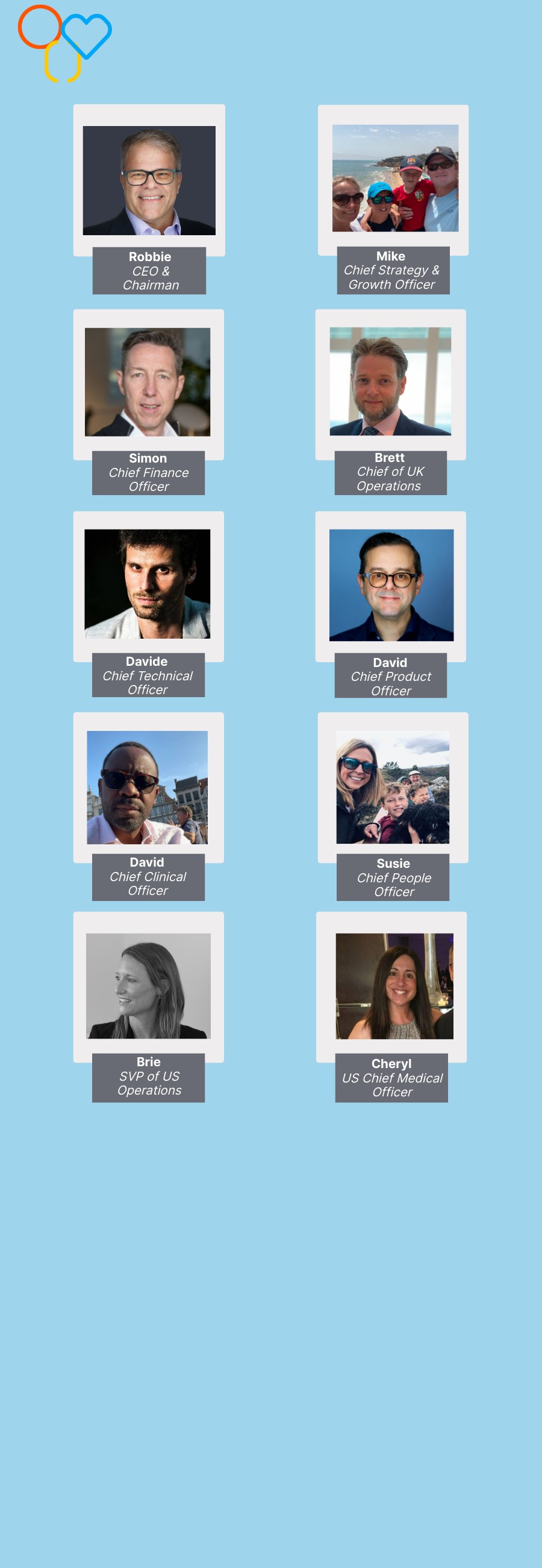 Leadership team overview