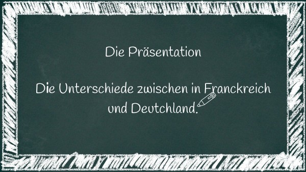 Présentation allemand | Genially