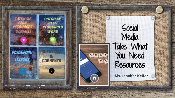 SOCIAL MEDIA - TAKE WHAT YOU NEED LESSON