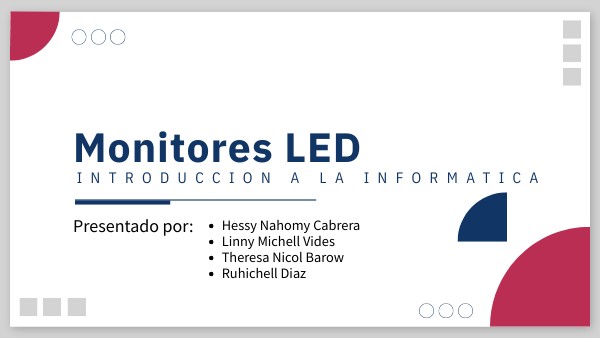 Monitores LED