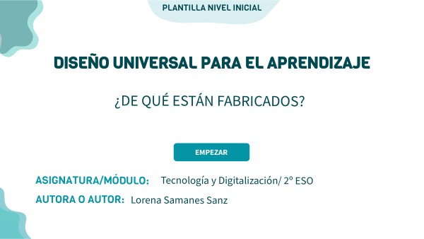 Plantilla DUA Inicial_lorena Samanes | Genially