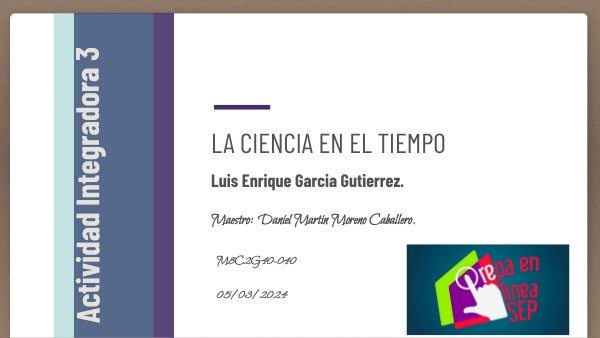 Actividad Integradora 3 M08 | Genially