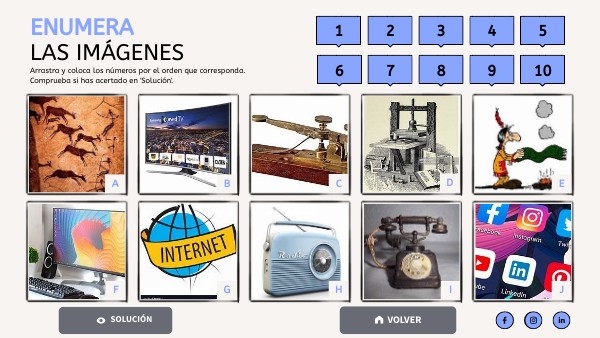 ENUMERA LAS IMÁGENES