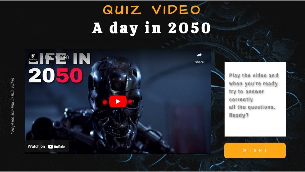 A day in 2050 - game! | Genially