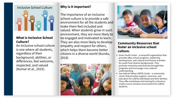 UNIVERSITY TRI-FOLD BROCHURE