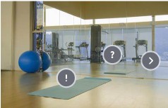 La stanza dello yoga