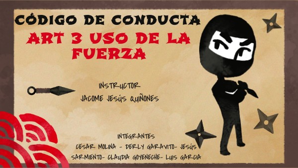 ART 3 - CODIGO DE CONDUCTA | Genially