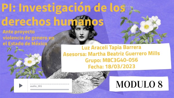Proyecto integrador 8, Ante proyecto violencia de género | Genially