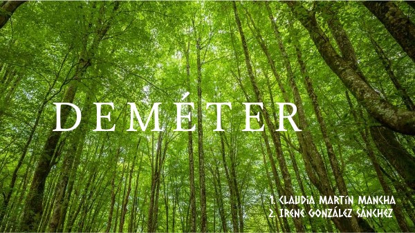 DEMÉTER Y HADES