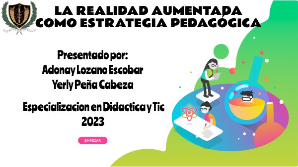 APRENDIENDO ANDO CON REALIDAD AUMENTADA | Genially