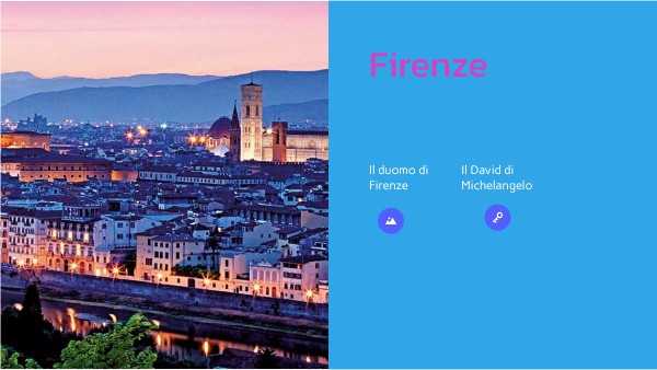 Firenze Il duomo ed il David