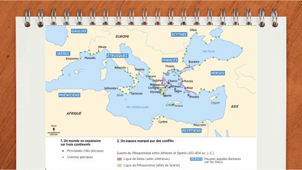 Le monde des cités grecques | Genially