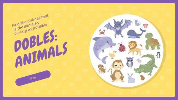 DOBBLE: ANIMALS | Genially