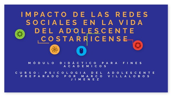 MÓDULO DIDÁCTICO REDES SOCIALES