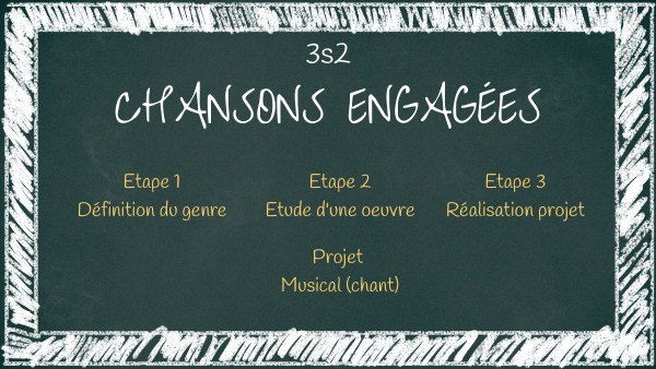 3s2 Chanson engagées