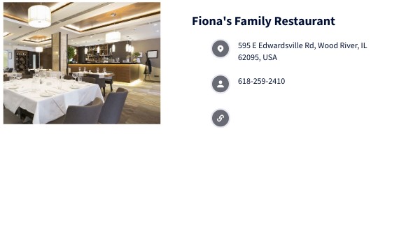 Fiona's Family Restaurant