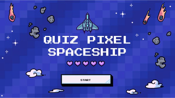 PIXEL SPACESHIP QUIZ