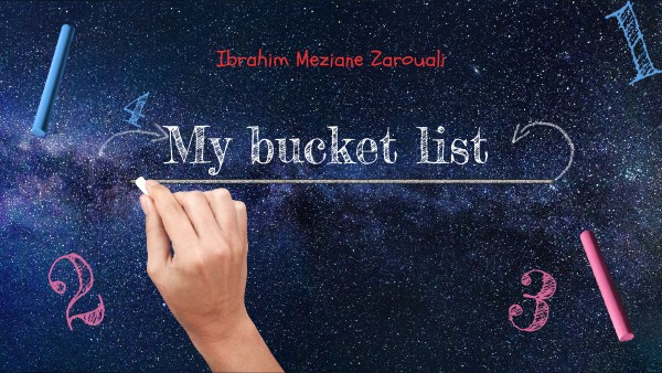 My bucket list | Genially