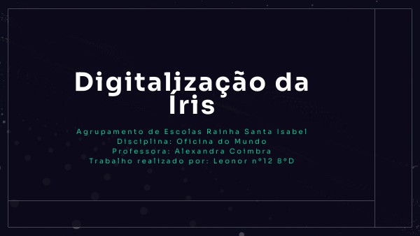 Digitalização da Íris