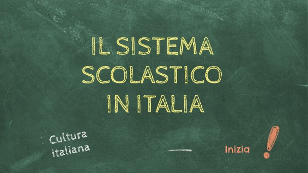 LA SCUOLA IN ITALIA | Genially