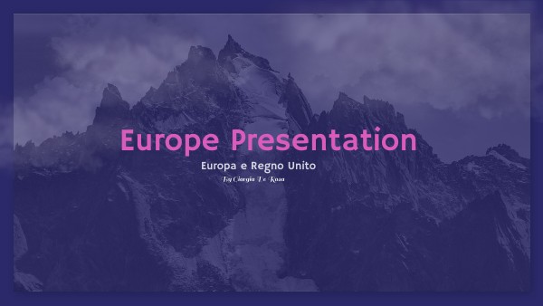 Europe presentation