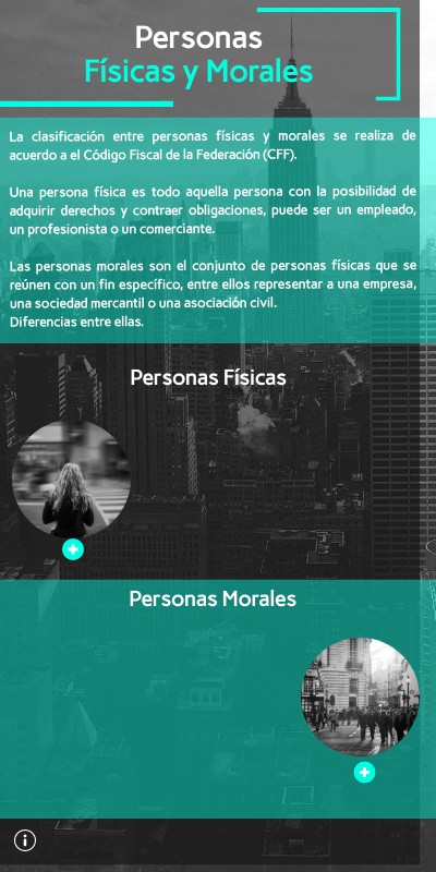 INFOGRAFIA PERSONAS FISICAS Y MORALES | Genially
