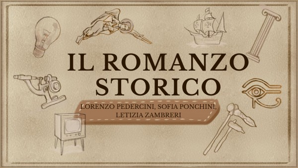 Romanzo storico | Genially