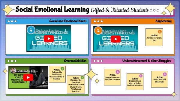 Social Emotional Learning Gifted & Talented Students