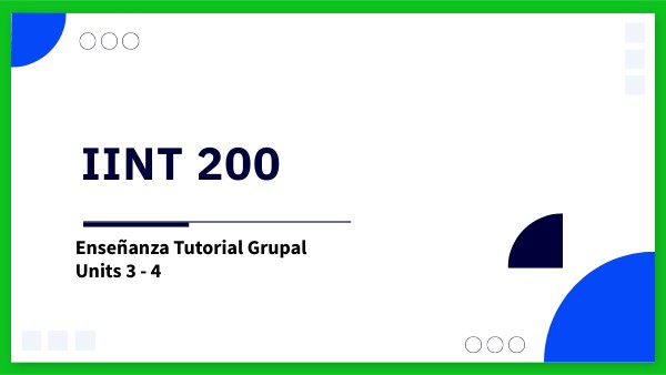 ETG IINT 200 | Genially