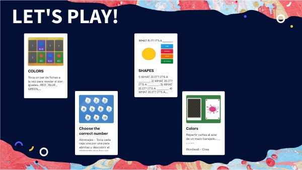 Let's play 3-4 | Genially