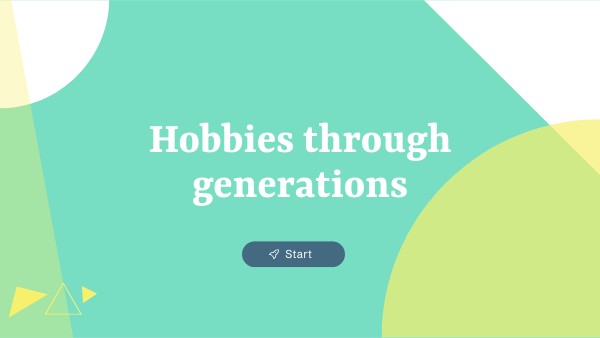 ENGLISH - HOBBIES | Genially