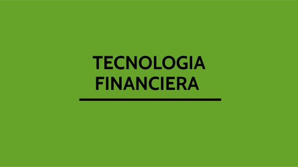 FINTECH | Genially