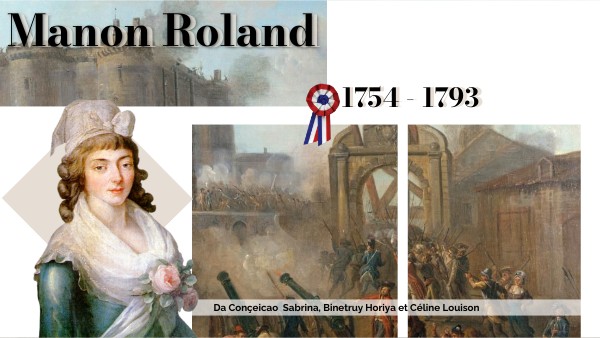 Manon Roland, 1 G3 | Genially