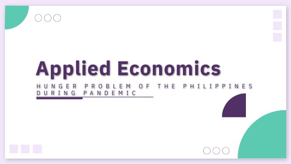 Applied Economics | Genially